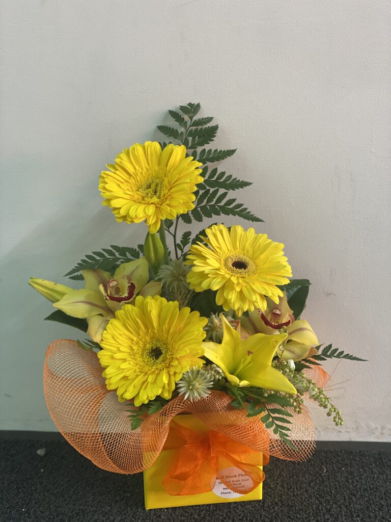 Posy Box Bright - Bell Block Florist